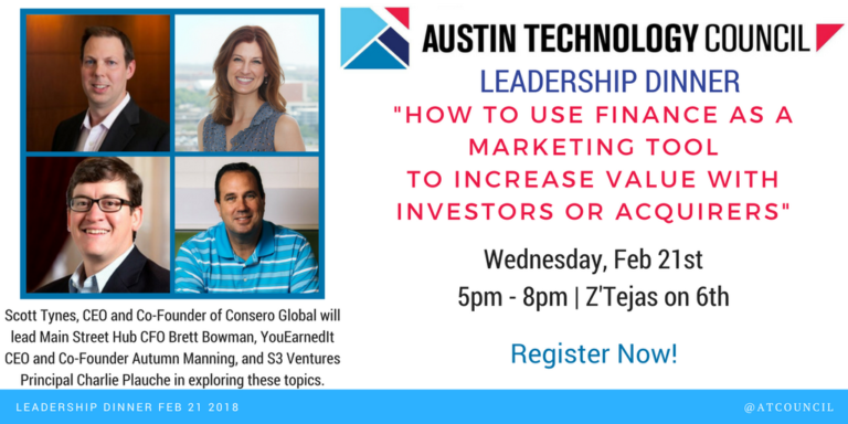 Austin Technology Council : Leadership Dinner - Feb 21 - Austin ...